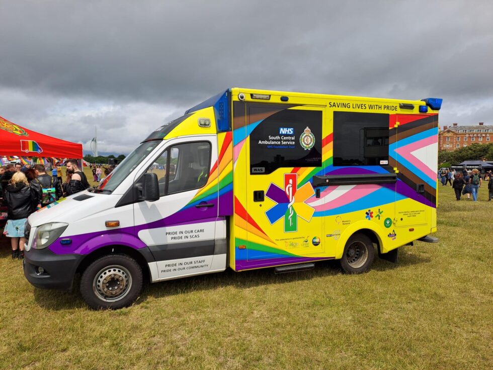 UK Pride Portsmouth 2025 | South Central Ambulance Service